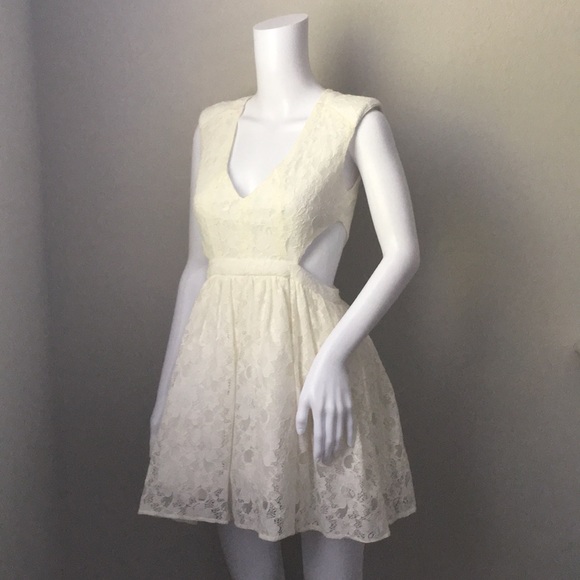 Dresses | Lace Dress With Cutouts | Poshmark